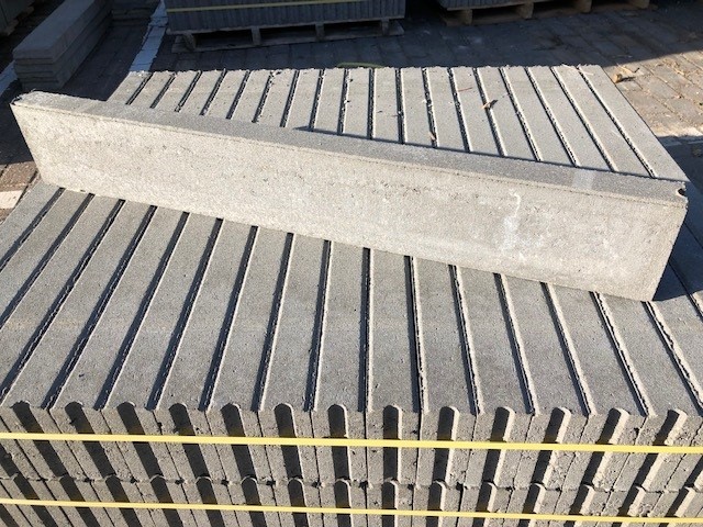 Opsluitband 6x15x100cm grijs hd | Steenbergen Sierbestrating